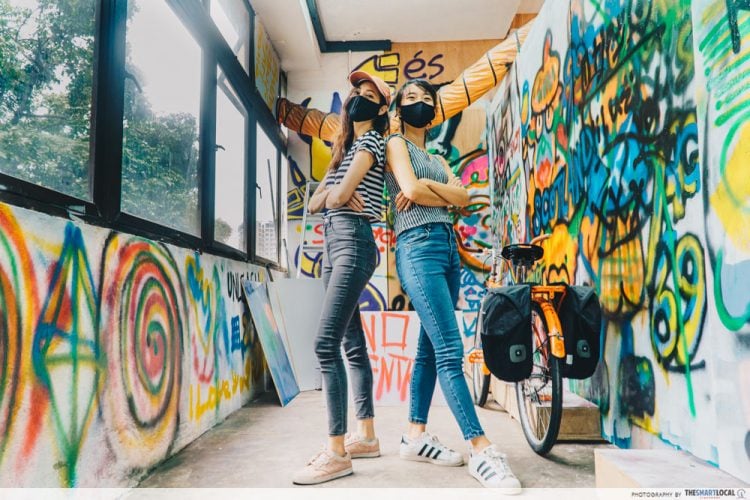 Heaven Spot Is A Graffiti Art Studio In Singapore For Spray Painting Walls