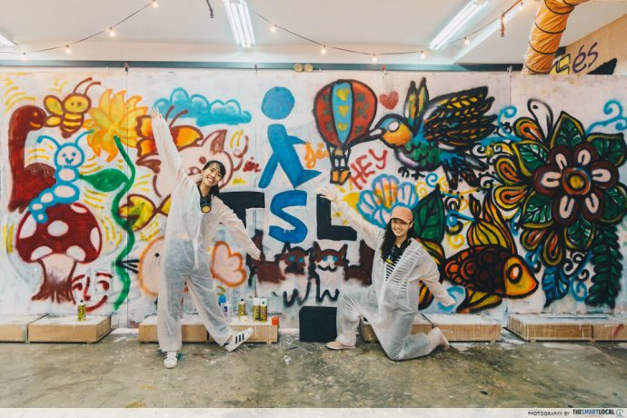 Heaven Spot Is A Graffiti Art Studio In Singapore For Spray Painting Walls