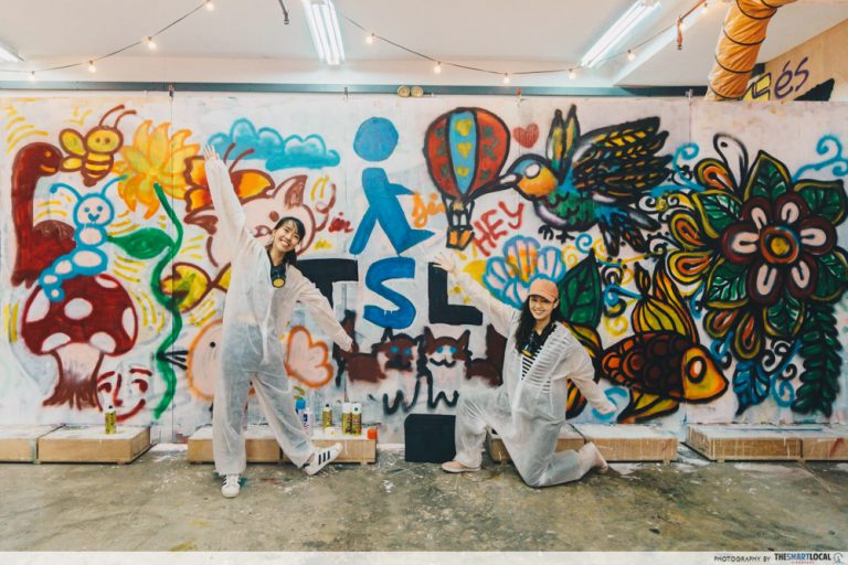 Heaven Spot Is A Graffiti Art Studio In Singapore For Spray Painting Walls