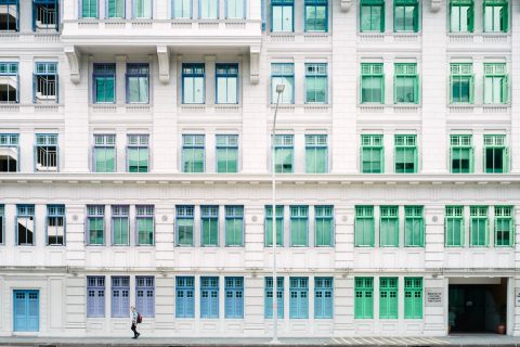 Old Hill Street Police Station: The Building With Rainbow Windows