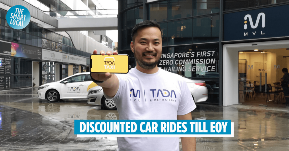 TADA Is Now Giving First Time Users $3 Off Rides Till 31st Dec 2021