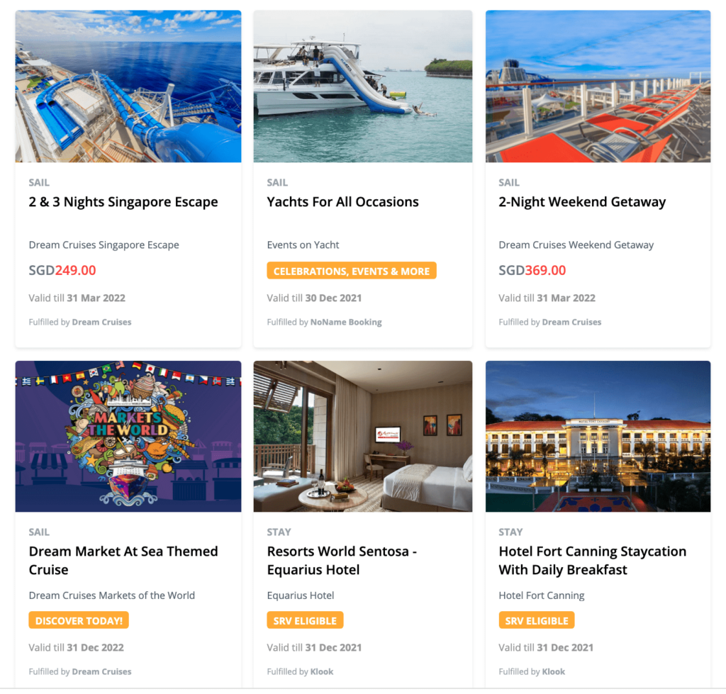 Staycation Deals 2021 As Part Of The DBS 10.10 Extra Bonus Day
