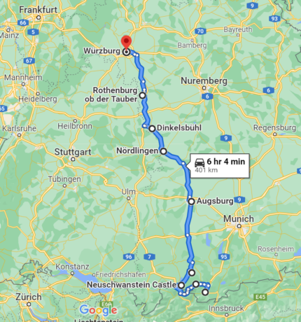 Germany Romantic Road - Itinerary & Road Trip Guide For Singaporeans