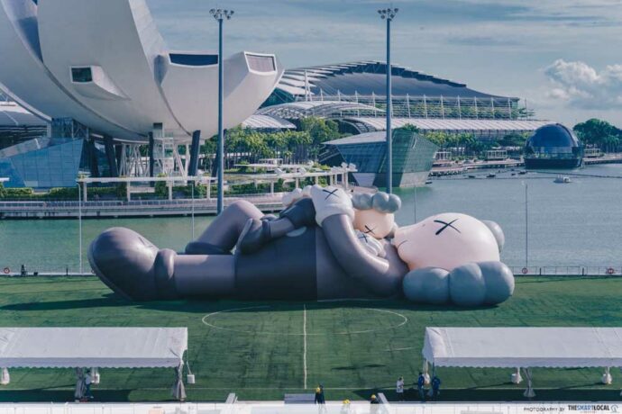 KAWS:HOLIDAY Pop-Up Installation Is Now Open At To Marina Bay