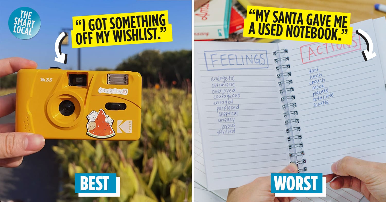 We Ask Singaporeans Their Best & Worst Secret Santa Gifts