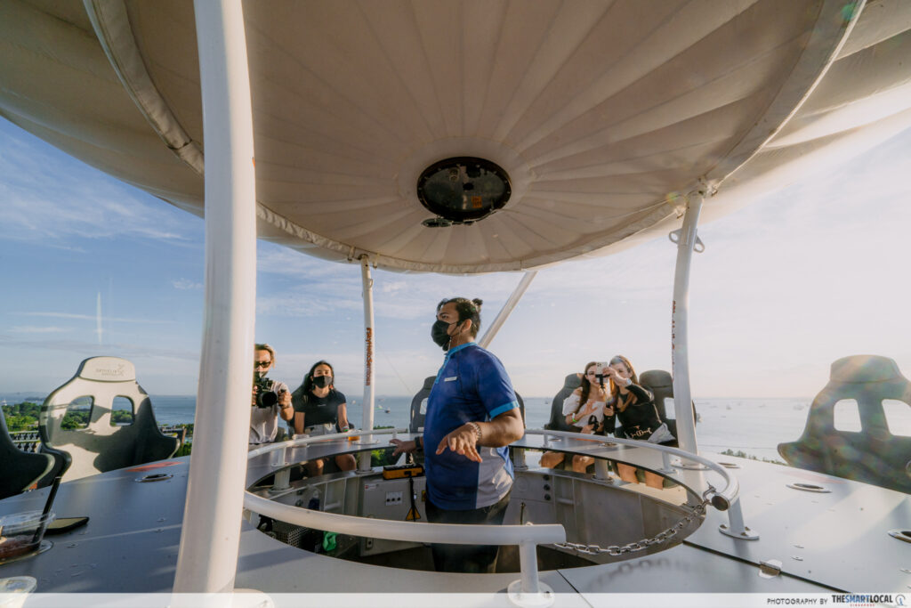 SkyHelix Sentosa: 35m-High Open-Air Gondola For A Sky-High Date