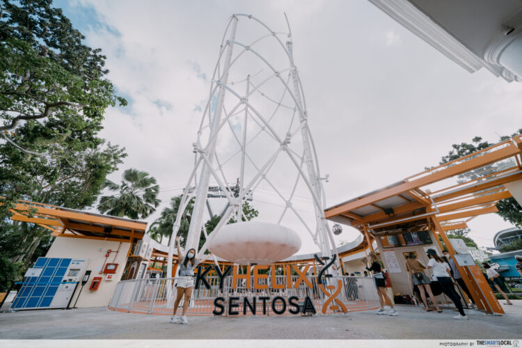 SkyHelix Sentosa: 35m-High Open-Air Gondola For A Sky-High Date