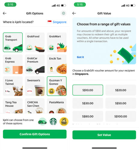 Send Gifts On Grab, Get Vouchers & Up To 888 Points While You’re At It