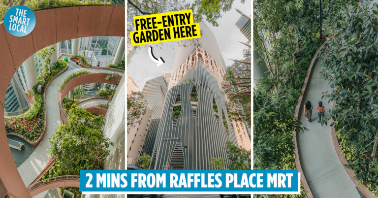Raffles Place Has A New Green Oasis & Sky Garden At CapitaSpring