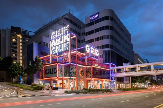 First Look At GR.iD: New Mall In Dhoby Ghaut With Cyberpunk Vibes