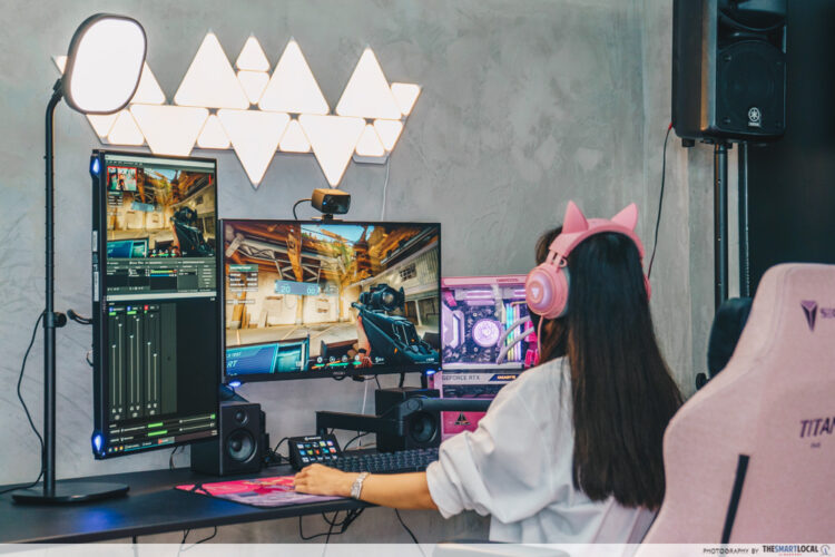 Aftershock's new showroom gives you major gaming room envy