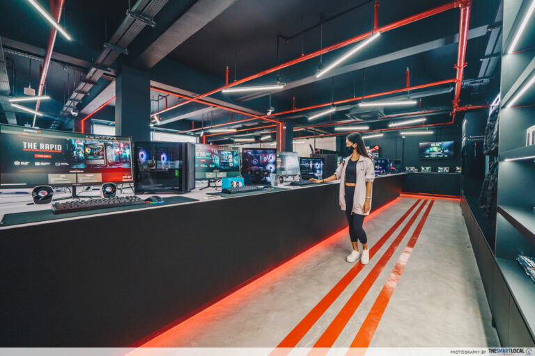 Aftershock's new showroom gives you major gaming room envy