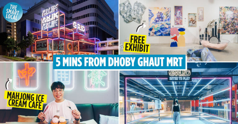 First Look At GR.iD: New Mall In Dhoby Ghaut With Cyberpunk Vibes