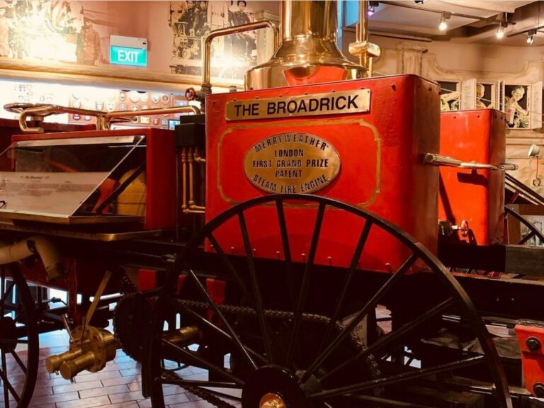 Civil Defence Heritage Gallery With Vintage Fire Trucks & Equipment