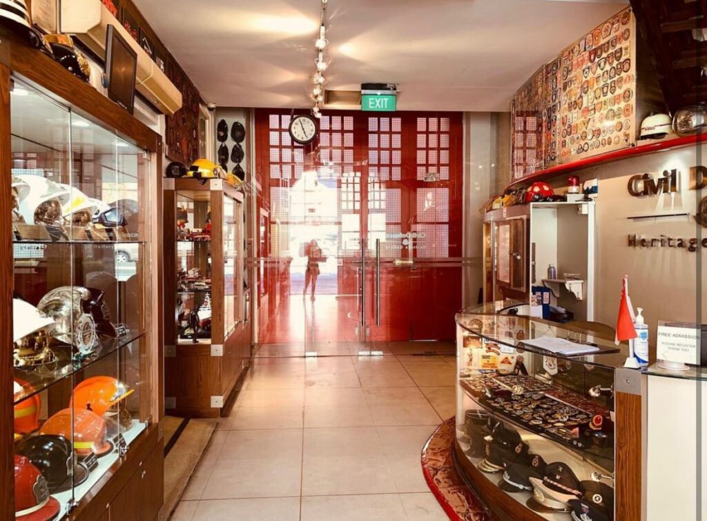 Civil Defence Heritage Gallery With Vintage Fire Trucks & Equipment