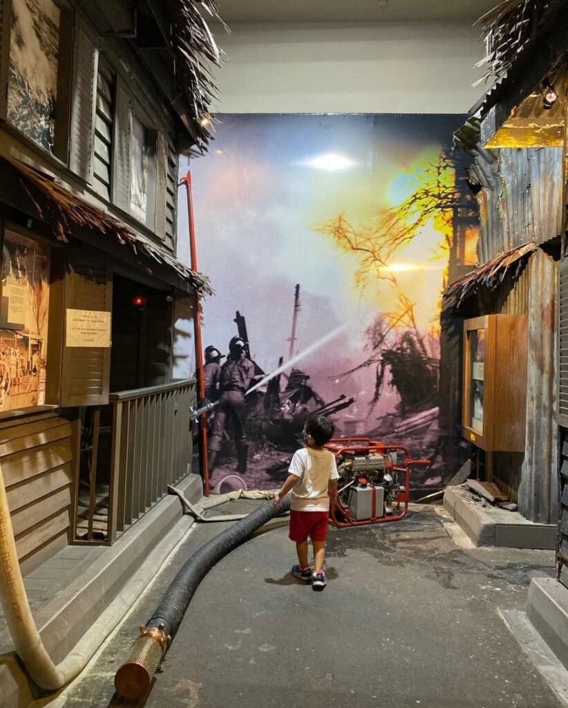 Civil Defence Heritage Gallery With Vintage Fire Trucks & Equipment