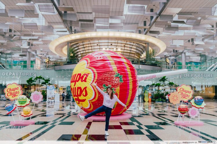 Changi's Sweetest Treat - New Chupa Chups Pop-Up At Changi Airport