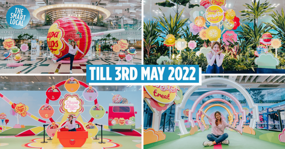 Changi's Sweetest Treat - New Chupa Chups Pop-Up At Changi Airport