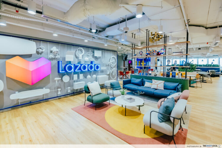 Lazada Singapore Office: New HQ With Wellness Rooms, Themed Floors