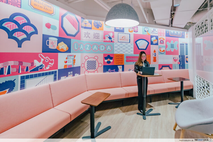 Lazada Singapore Office: New HQ With Wellness Rooms, Themed Floors