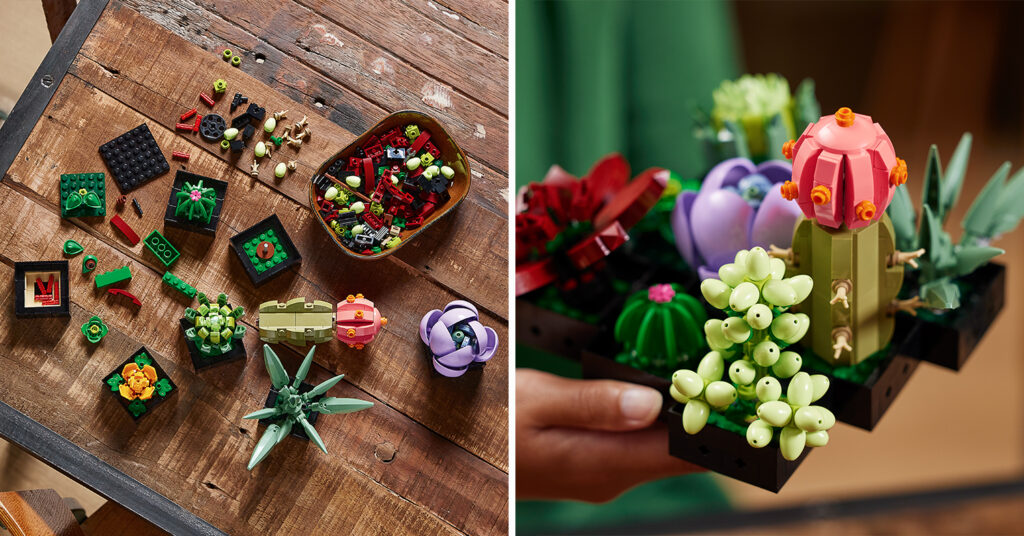 LEGO Botanical Collection Has New Succulents & Orchid Sets