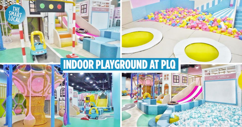 Smigy Playground PLQ: Pastel Zones With Ball Pits & Carousel Swings