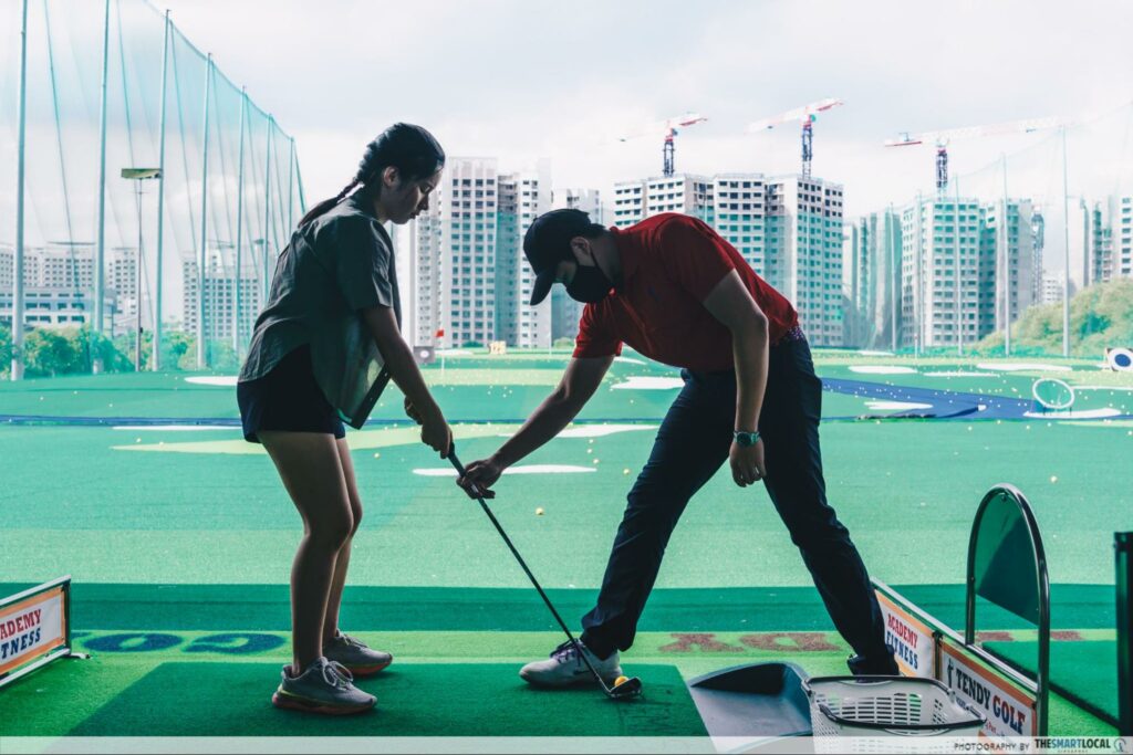 Punggol Golf Driving Range In Singapore With Izakaya Bar & Halal Cafe