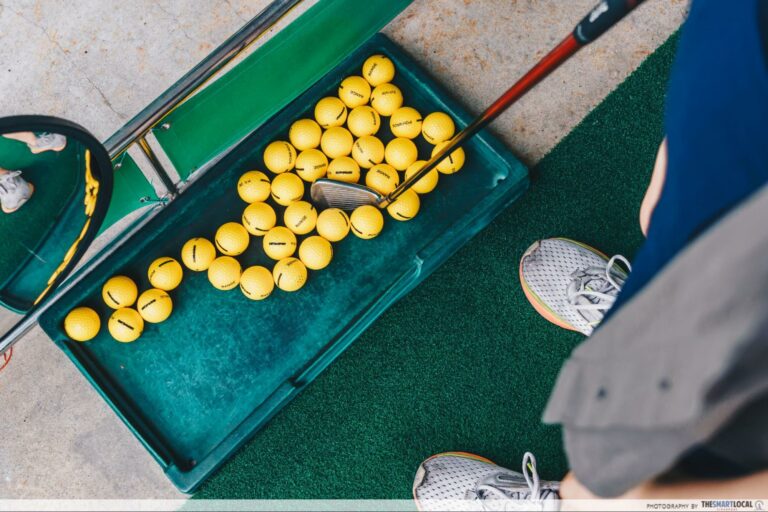 Punggol Golf Driving Range In Singapore With Izakaya Bar & Halal Cafe