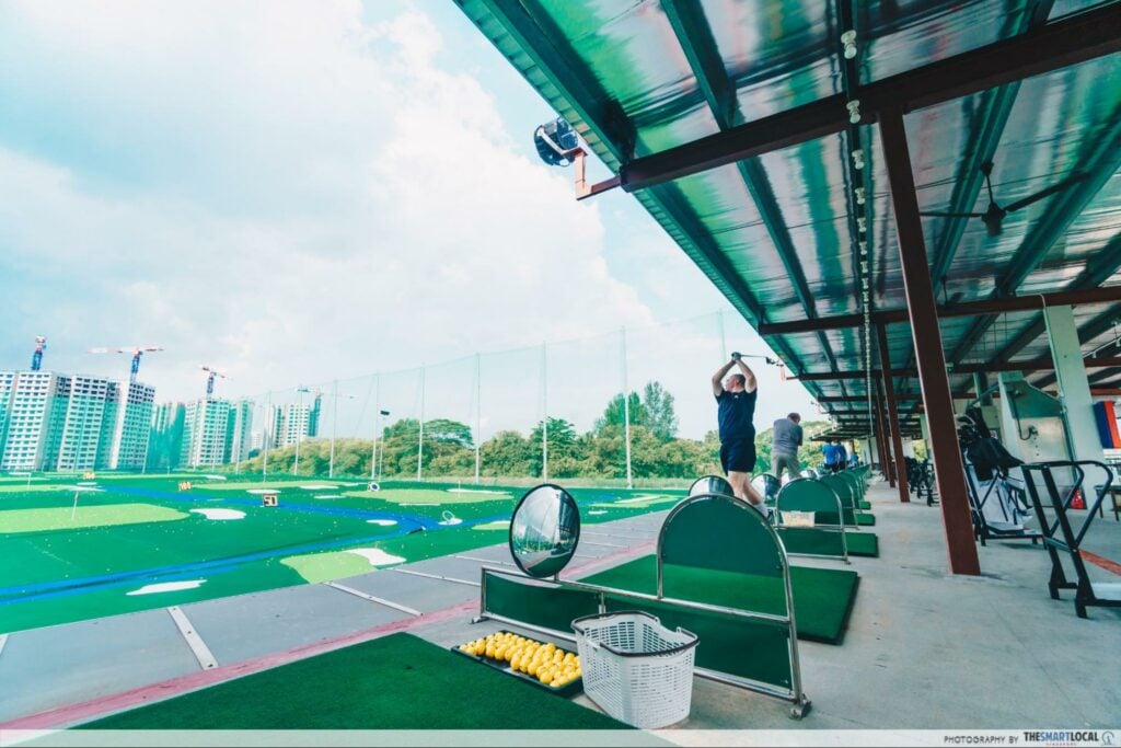 Punggol Golf Driving Range In Singapore With Izakaya Bar & Halal Cafe