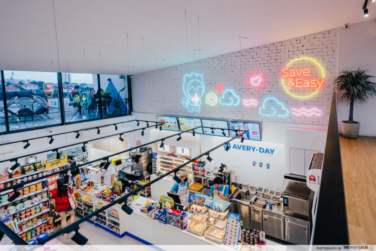 Avery-Day In JB: A Santorini-Themed Convenience Store