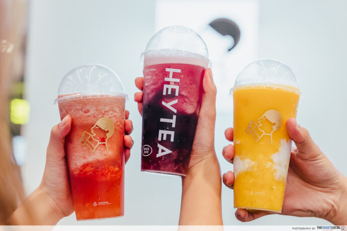 HeyTea Has Slashed Prices Off Half Their Menu, Get 1-For-1 Fruit Teas