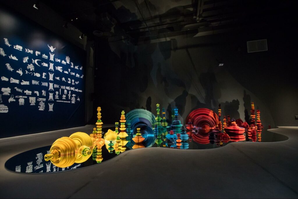 Superfluous Things: Paper - Colourful Displays At SAM