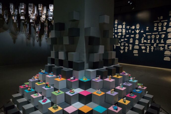 Superfluous Things: Paper - Colourful Displays At SAM