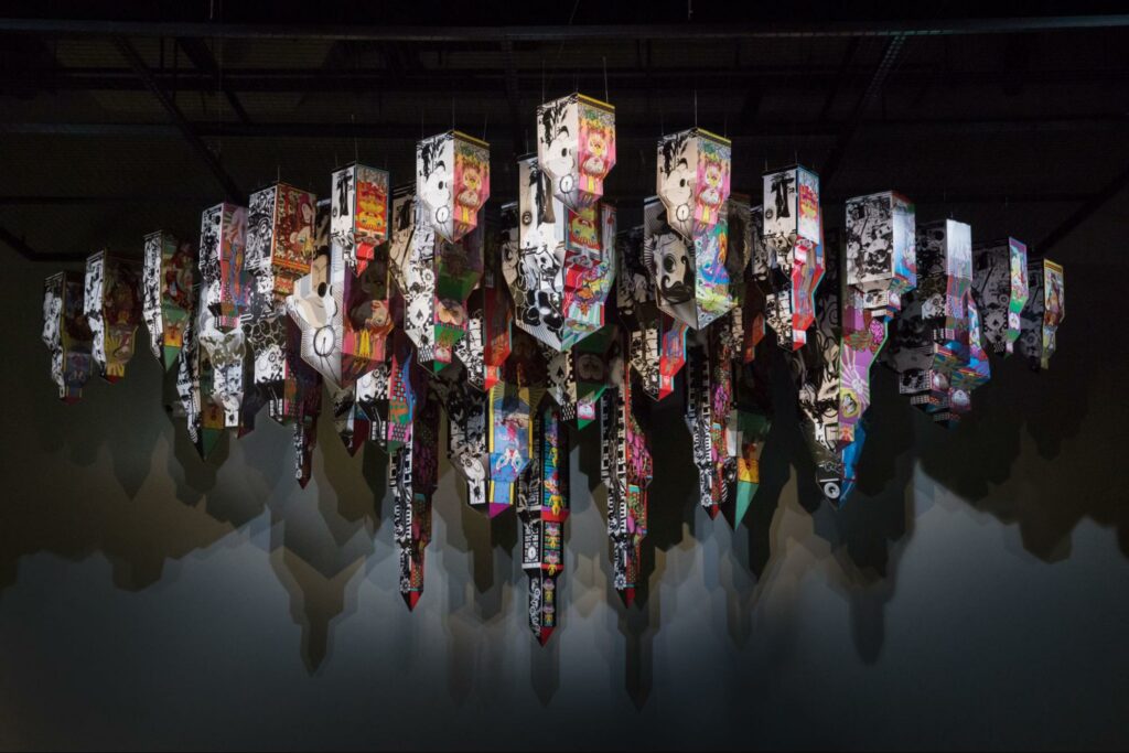 Superfluous Things: Paper - Colourful Displays At SAM