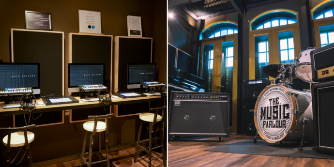 The Parlour Is An NFT Bar With Craft Beers, Skewers & LED Photo Studio