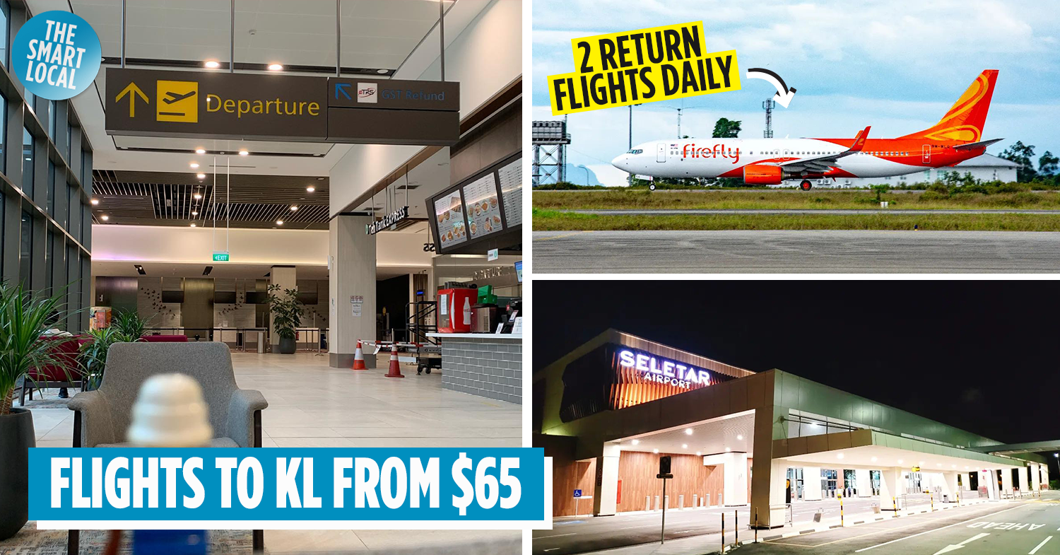 Seletar Aiport Resumes SG-KL Flights By Firefly Airlines In June 2022