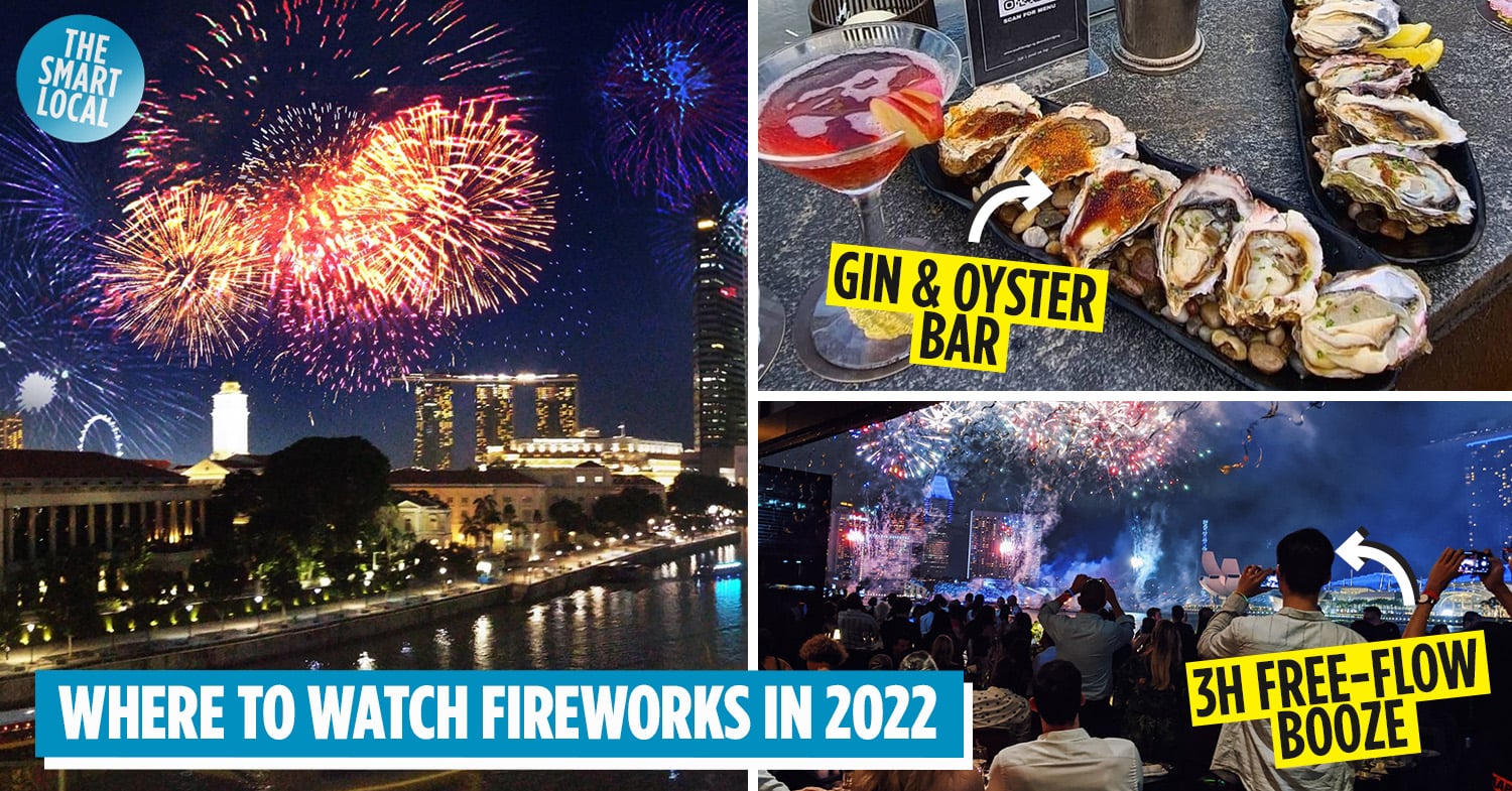 7 Romantic Restaurants & Bars With The Best View Of The NDP Fireworks