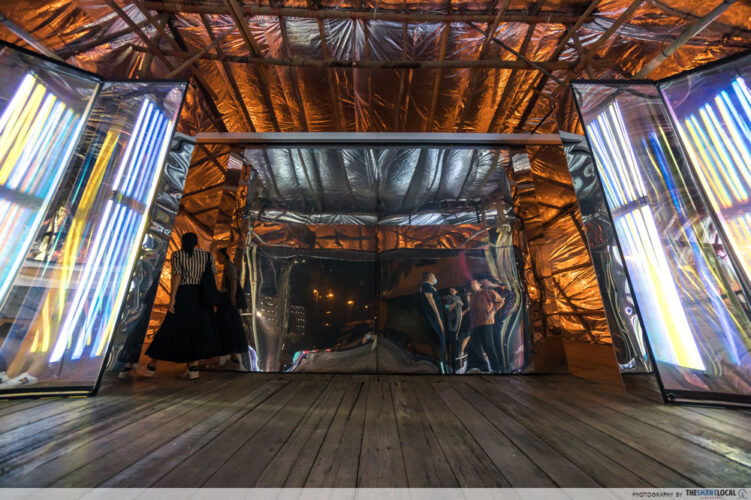 Wayang Spaceship Is A “Chinese Opera Stage” At Tanjong Pagar Distripark