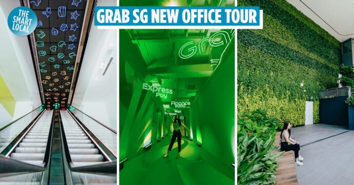 Grab HQ: New Office With In-House Gym & Vibrant Communal Spaces
