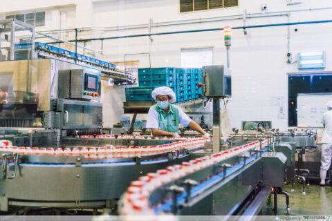 Yakult Factory Singapore: Free Tour & BTS Look At How It’s Made