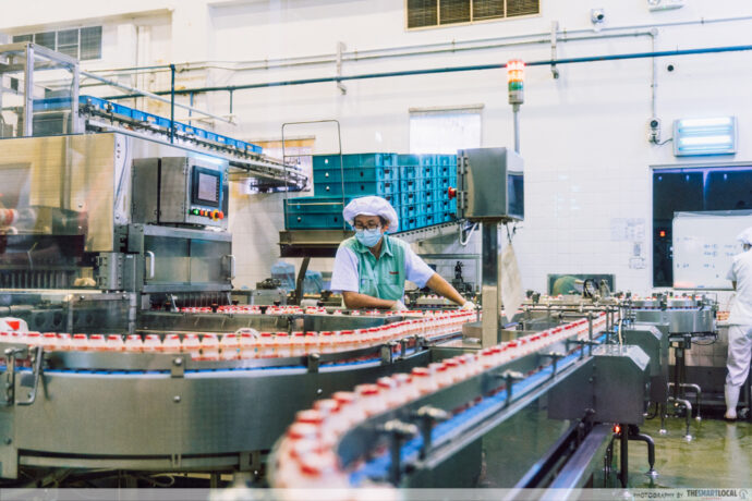 Yakult Factory Singapore: Free Tour & BTS Look At How It’s Made