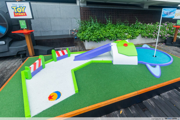 Pixar Putt Singapore: Open-Air Disney Mini Golf Outside MBS