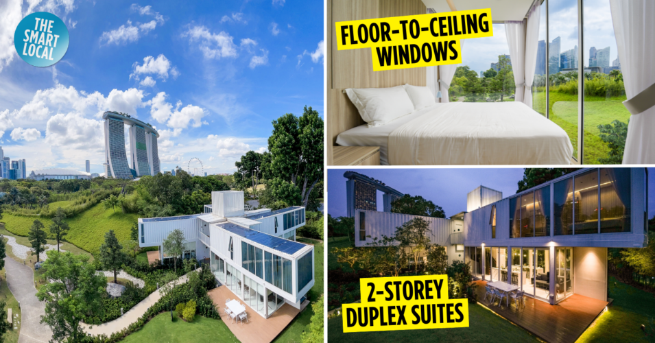 Garden Pod - New Hotel At Gardens By The Bay With Container Rooms