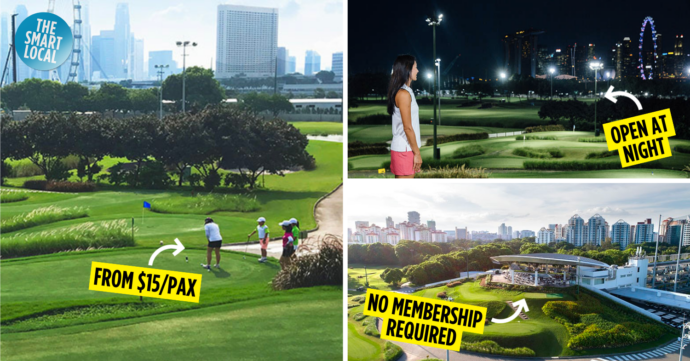 Marina Bay Golf Course Has An Outdoor Putting Course From $15/Pax