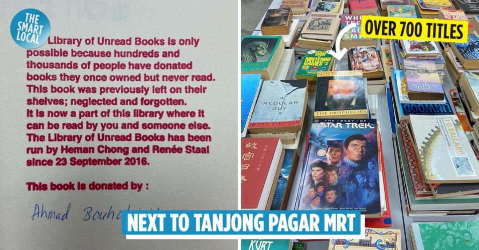 International Plaza Has A Library Of Unread Books With Free Membership