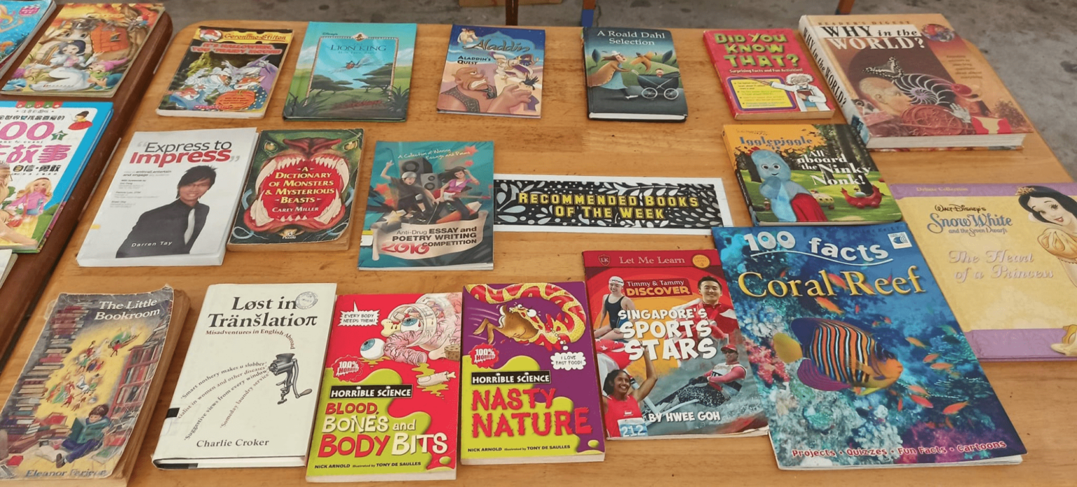 Yishun Superhero Library Has Free Books At A HDB Void Deck