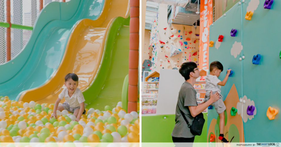 i12 Katong Family-Friendly Activities: Climbing Gym & Indoor Playground
