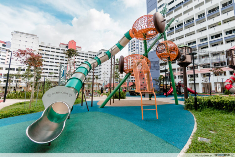 The Arena @ Keat Hong Has 3 Playgrounds & A Gamified Exercise Corner