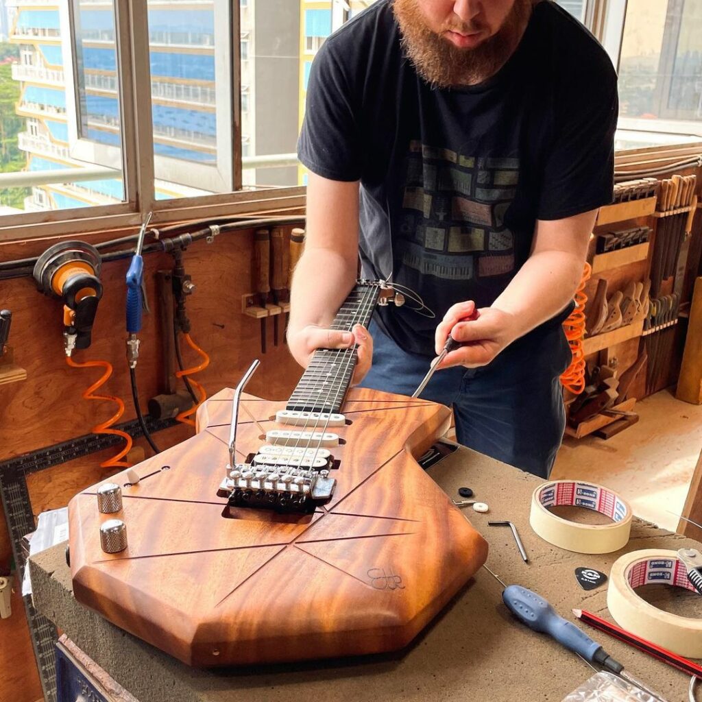 Tombalek Has Woodwork Classes For Furniture & Electric Guitars