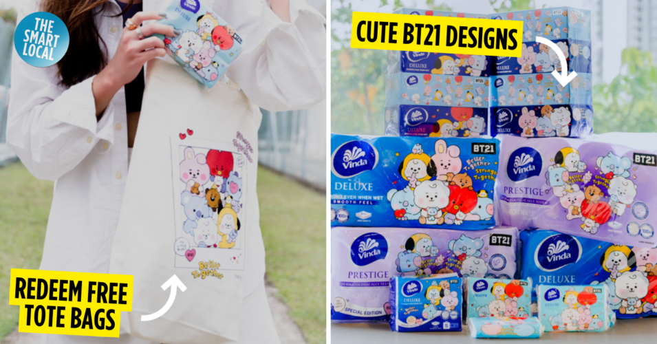 Vinda Tissues Has BT21 My Little Buddy Themed Tissues & Toilet Paper